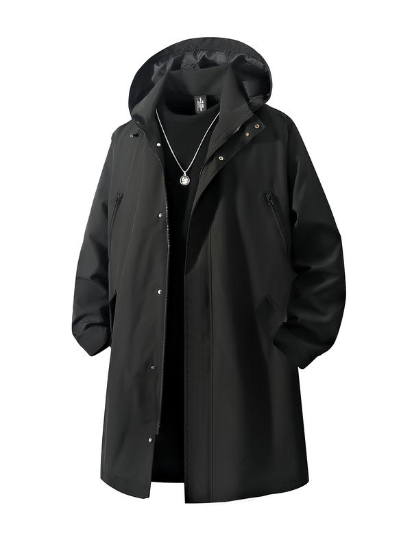 Autumn and winter plus size men's sports jacket, men's coat, solid ...