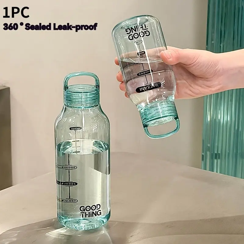 Japanese-Style Transparent Polycarbonate Water Bottle, Reusable Tumbler ...