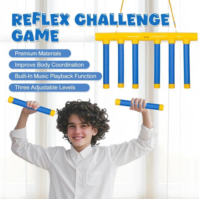 Reflective Drop Sticks Challenge Game Set, Hand-Eye Coordination ...
