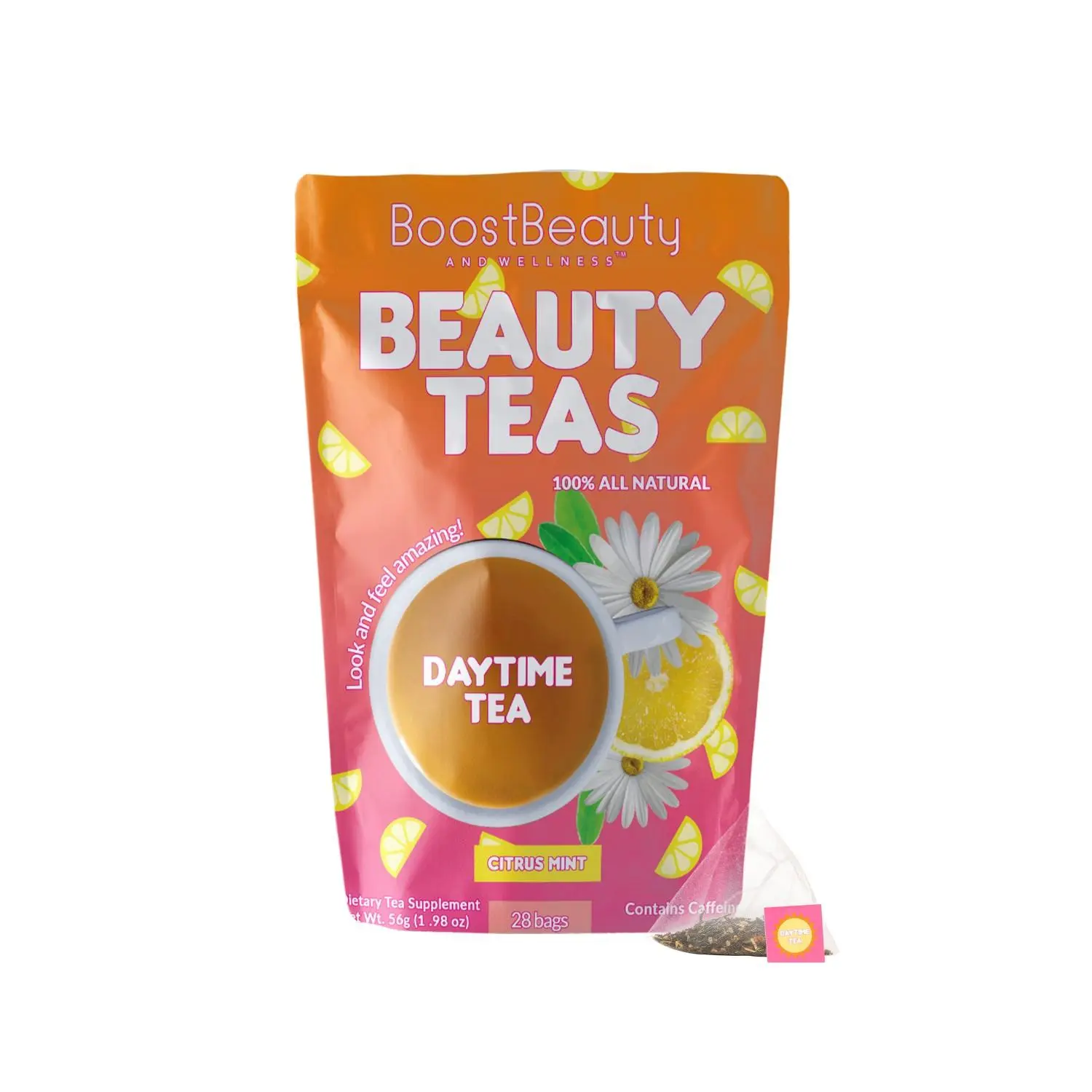 Boost Beauty and Wellness Daytime Beauty Tea, Supports Natural Cleanse ...