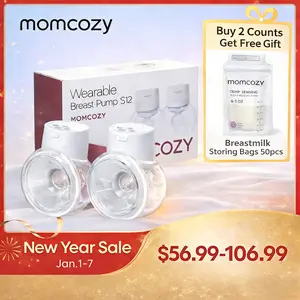Momcozy Hands-Free Breast Pump S12 Pro, Wearable & Portable Pump with ...
