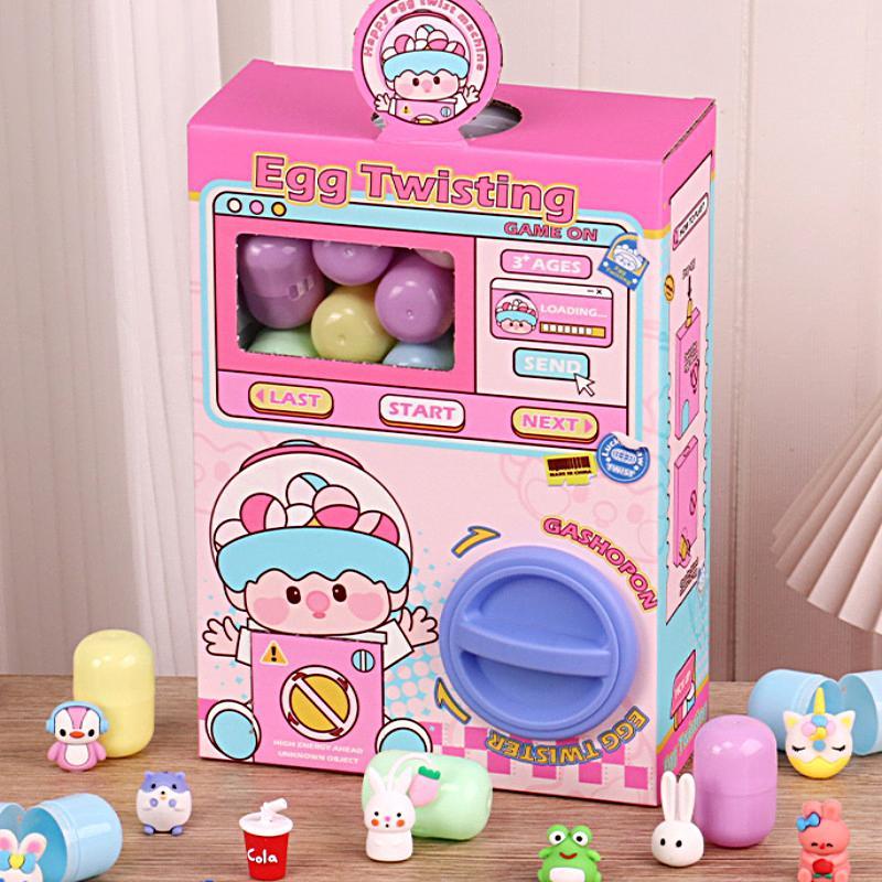 Mini Capsule Toy Machine, 1 Set Cute Twisting Egg Machine Toy, Surprise ...