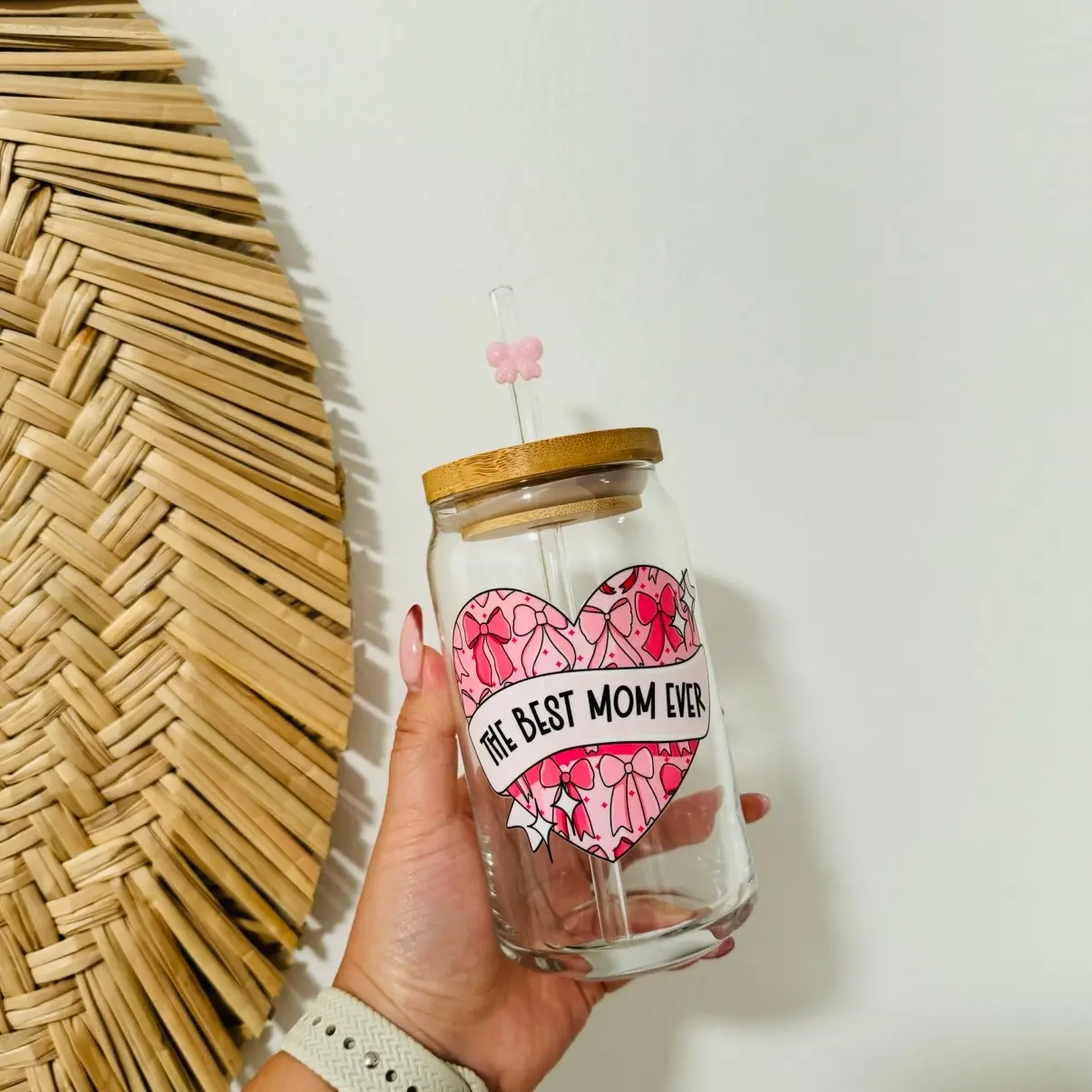 The best mom ever Beer Can Glass - TikTok Shop