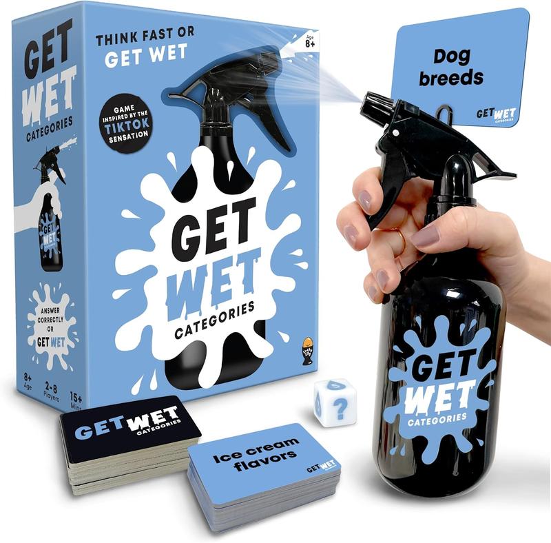 The Get Wet Categories Game - Think Fast Or Get Wet - TikTok Shop