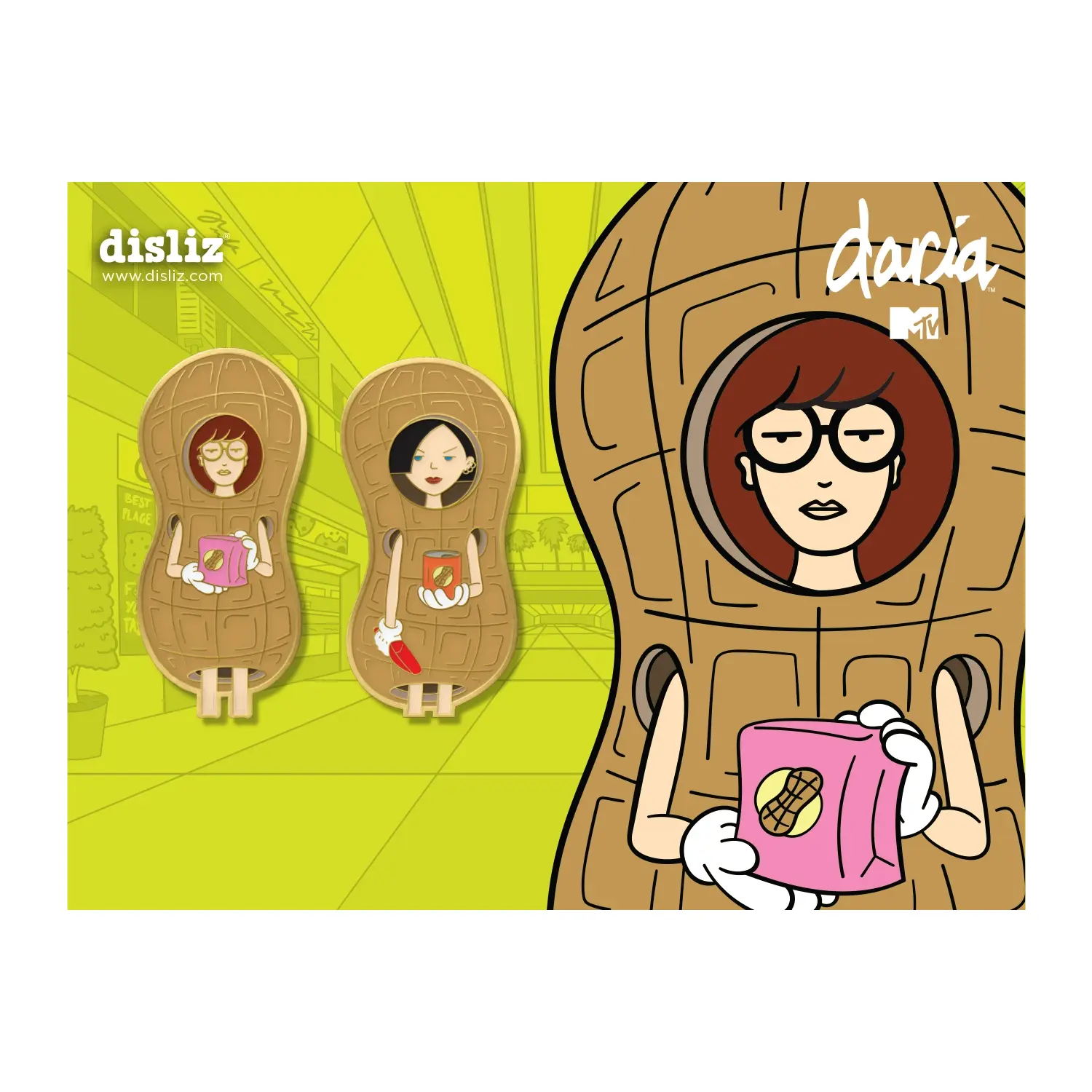 Disliz Officially Licensed Daria & Jane Peanuts Limited Edition Mystery ...