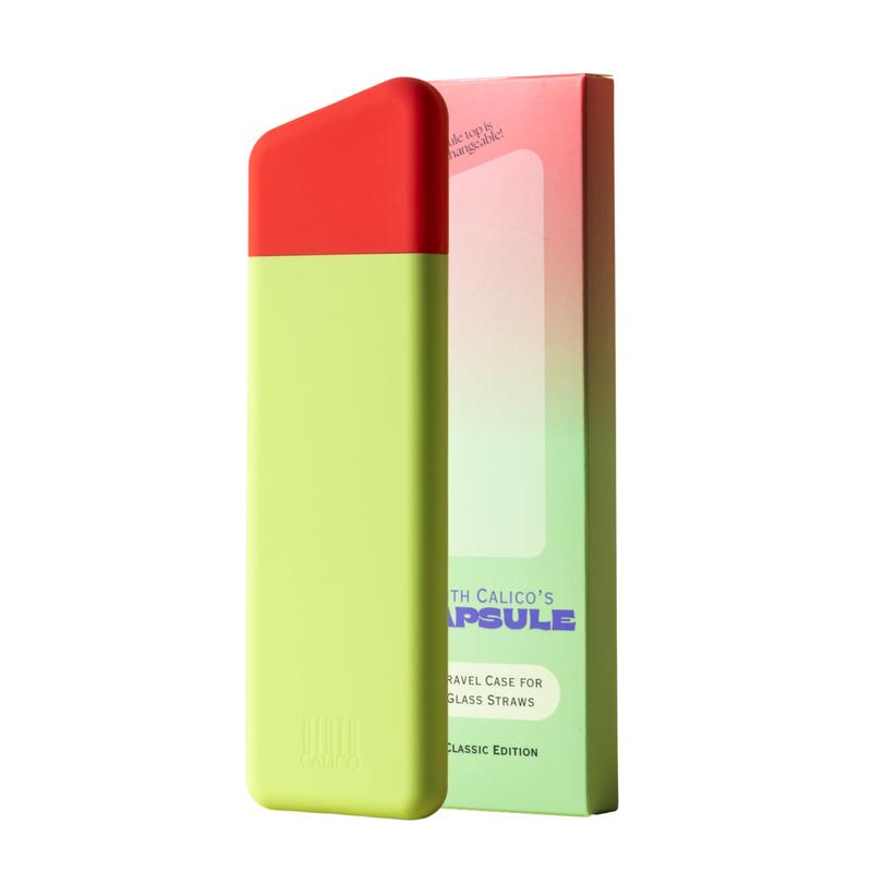 Capsule Travel Case for Glass Straws - Eco-Friendly Silicone - TikTok Shop