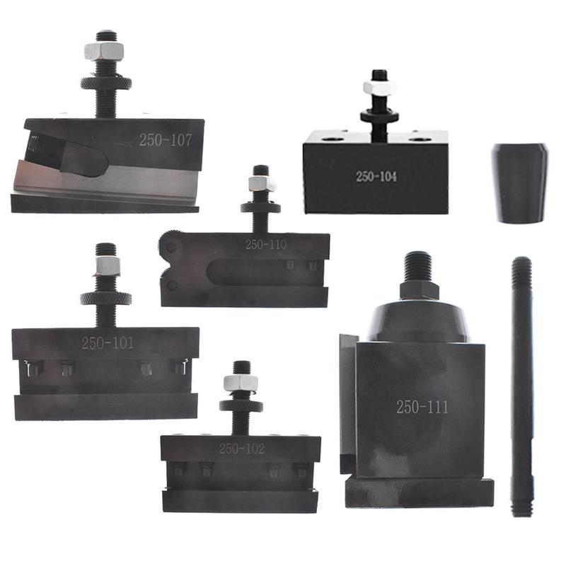 AXA Size 250-111 Set Wedge Type Quick Change Tool Post Set Swing Dia 12 ...