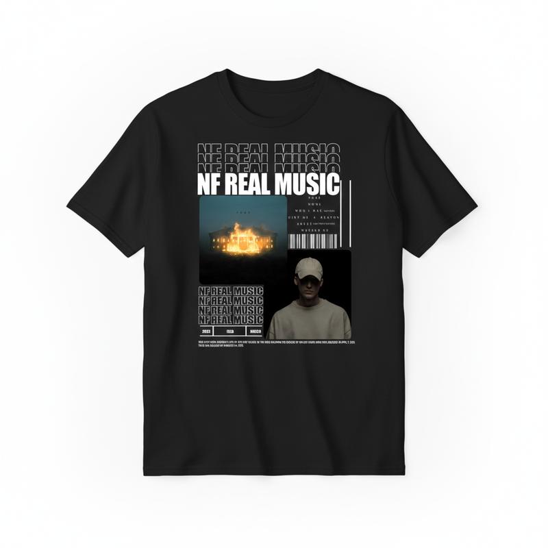 nf Fear Shirt, nf Real Music Shirt, Casual Clothing - TikTok Shop ...