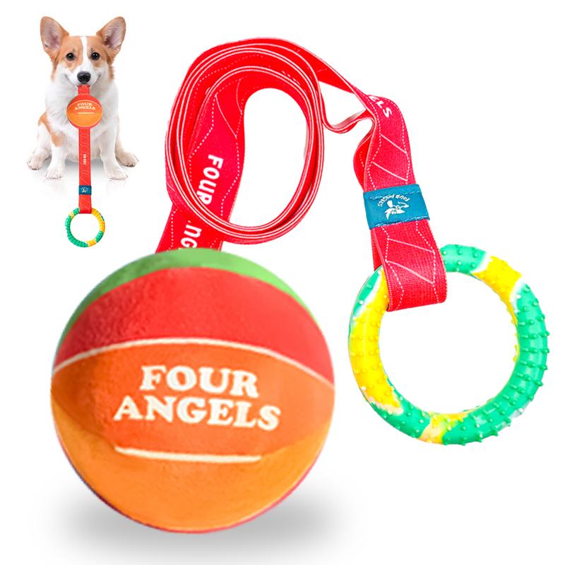 Smart LED Dog Ball, Interactive Self-Rolling Toy, Motion Activated ...