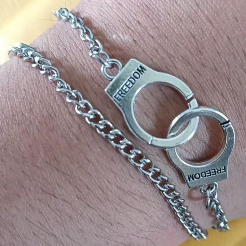 1pc of Retro Classic And Fashionable Handcuff Anklet, Bracelet, a ...