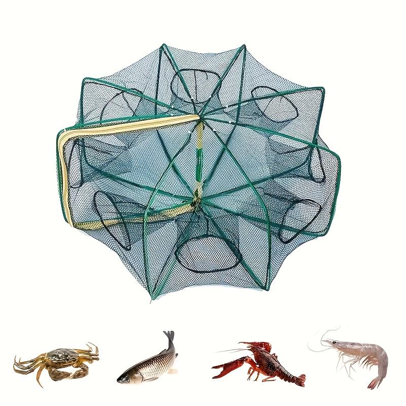 Portable Collapsible Fishing Trap Set - Heavy Duty Fish Shrimp Trap Kit ...