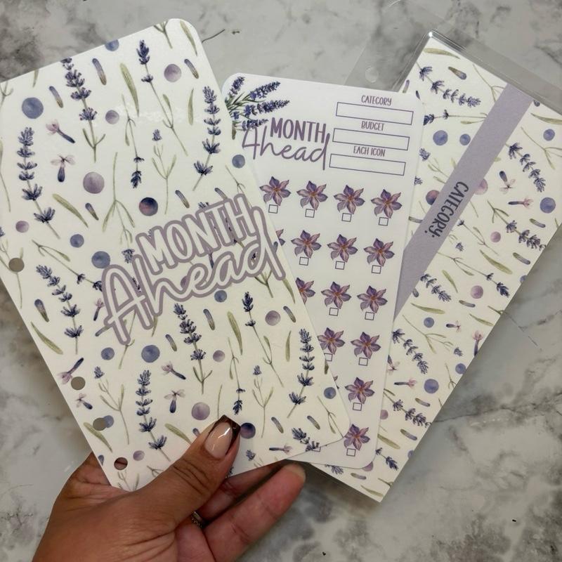 Month Ahead on Bills A6 Dashboard & Cash Envelopes for Monthly ...