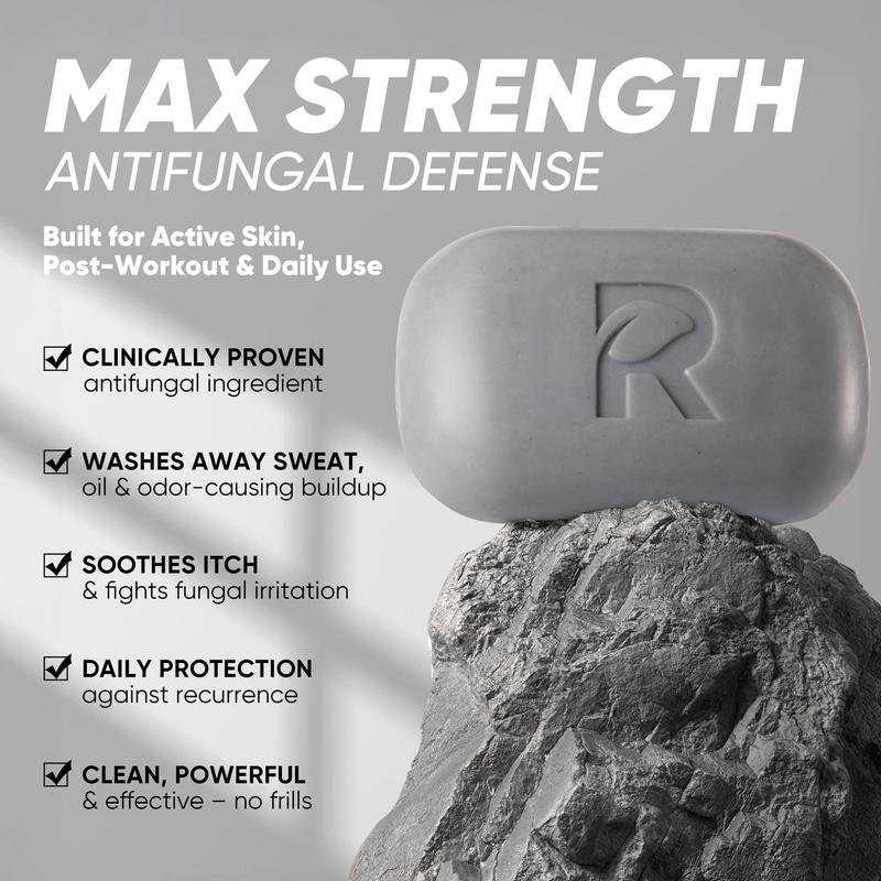 RoyceDerm Antifungal Soap for Active Skin - 200g Medicated Bar with Tea ...