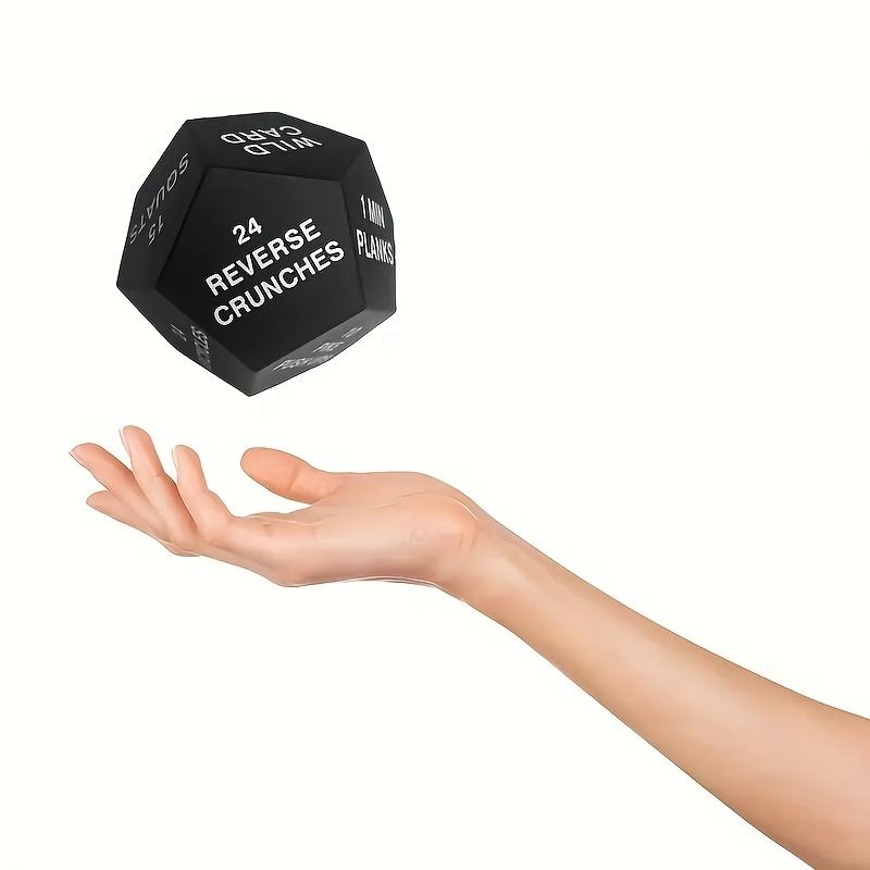 Sports and fitness decision dice, weight training, physical exercise ...