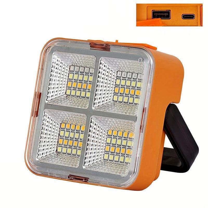 Solar Rechargeable Multifunctional Searchlight, Outdoor Portable LED ...