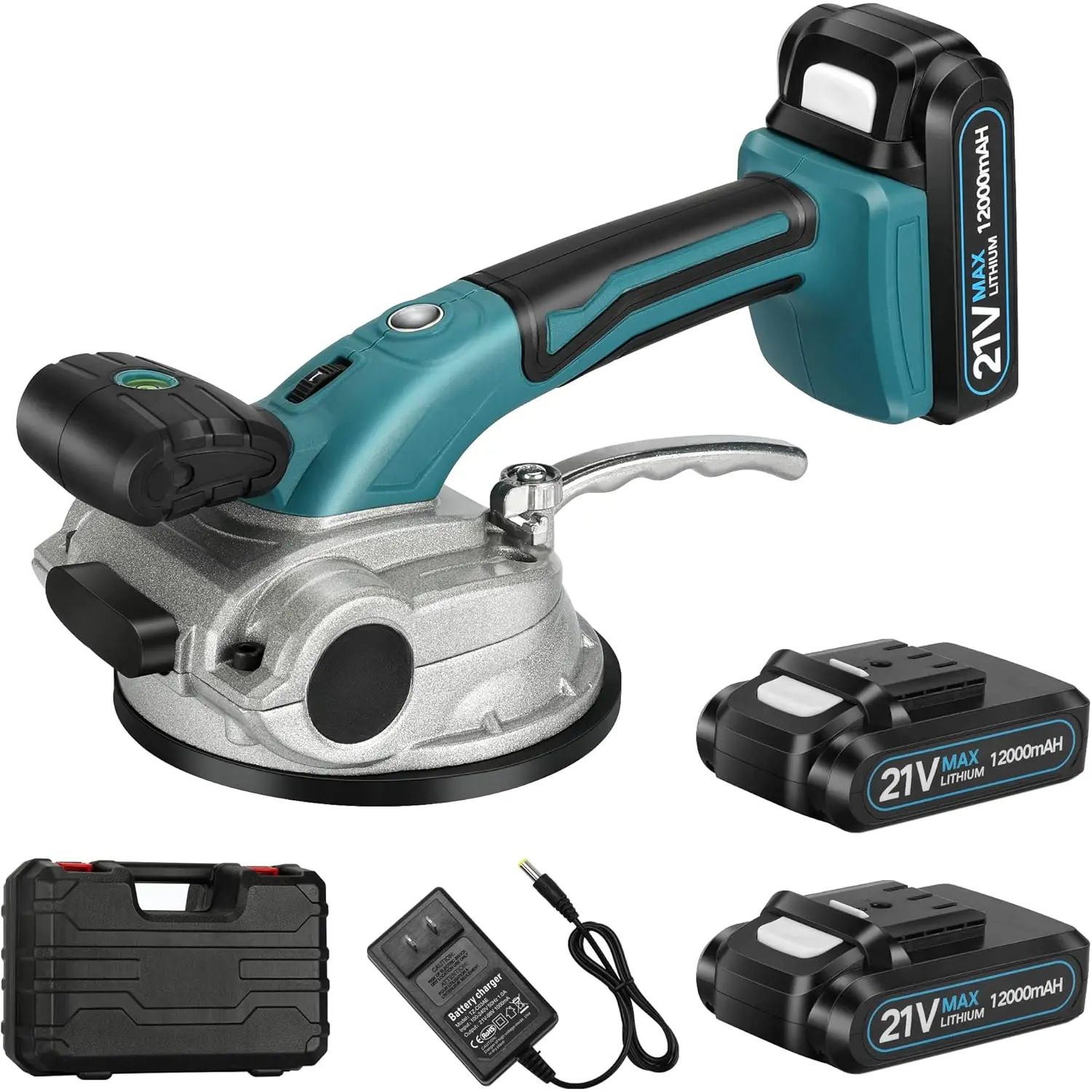 Tile Vibration Tools(2 Include) - 6 Speeds Adjustable Suction Cup Tile ...