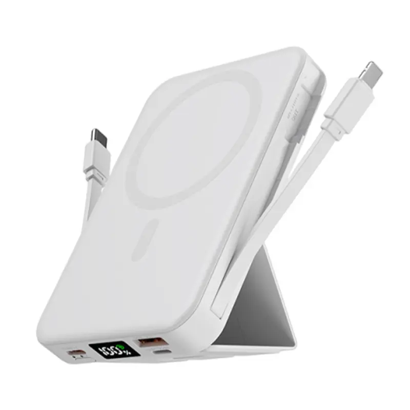 Father’s Day Gift｜10000mAh MagSafe Magnetic Wireless Power Bank, Built ...