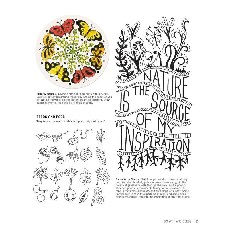 Florabunda Woodland: Super Simple Art Doodles: Color, Craft & Draw ...