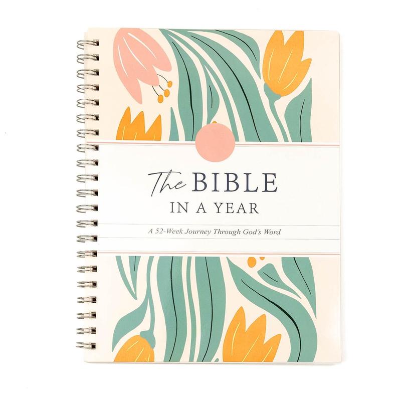 52-Week Bible Study Journal Set – Bible Study Book, One-Year Daily ...