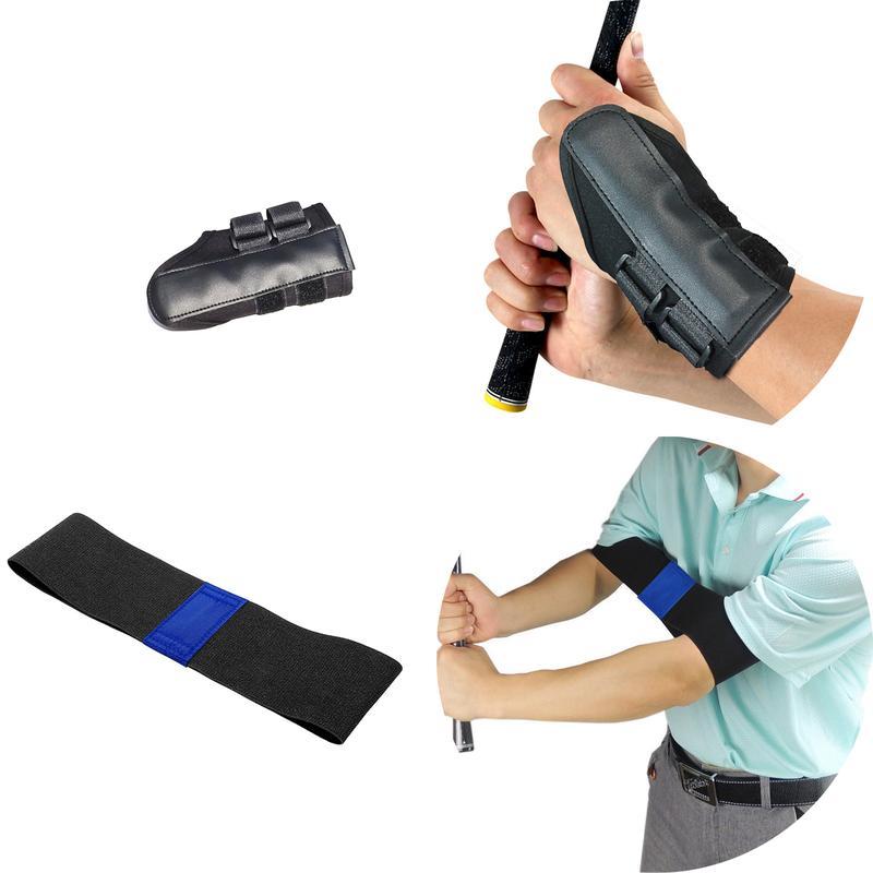 Golf Arm Band and Wrist Strap, Golf Training Aid, Arm Trainer to ...