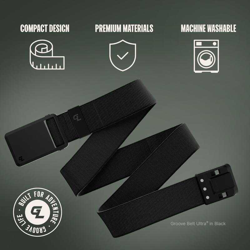 Groove Life Groove Belt Ultra & OG Bundle - Black / Black | Comfortable ...
