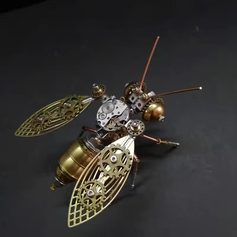 DIY Mechanical Punk Bee Model Kit, 3D Insect Puzzle Assembly Set ...