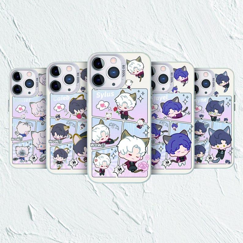Love and DeepSpace Laser Phone Case，Caleb、Sylus、Xavier、Zayne、Rafayel ...
