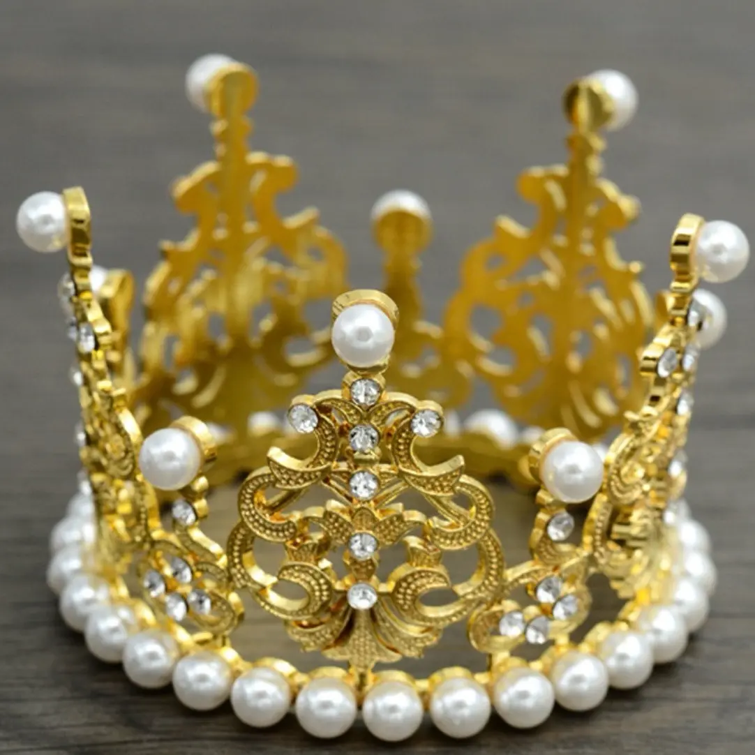 Medium Crowns decoration Ornaments for for Bouquet Cake Wedding Party ...