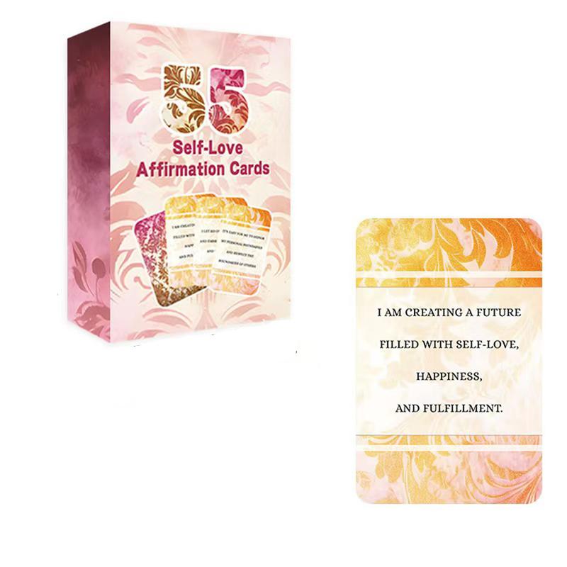 55 self-love affirmation cards for self-motivation, self-planning ...