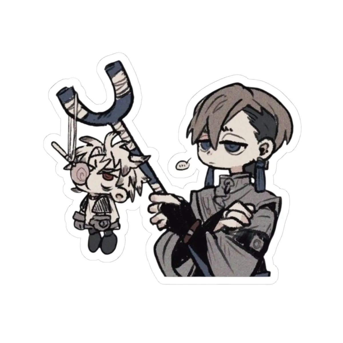 Chibi Gachiakuta Rudo Zanka Enjin Anime Manga Charming Die-Cut ...
