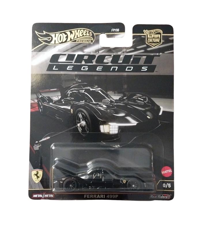 Hot Wheels 2025 Circuit Legends Ferrari 499P 0/5 Chase - TikTok Shop ...