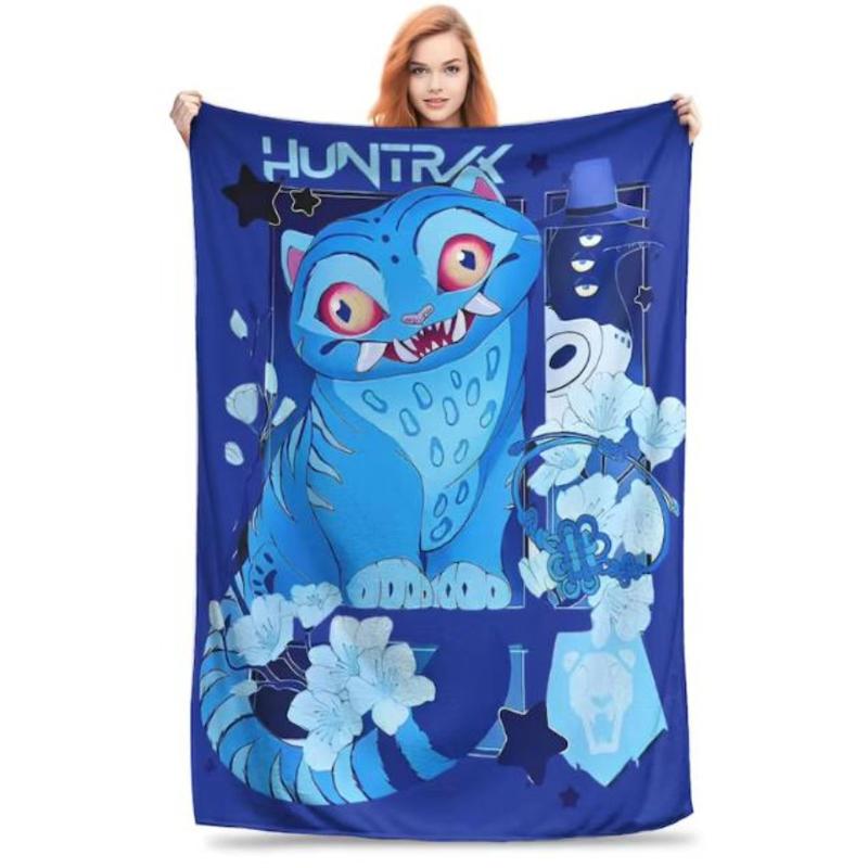 Kpop Demon Hunters Blanket Your Main Character Energy Blanket Huntrix ...