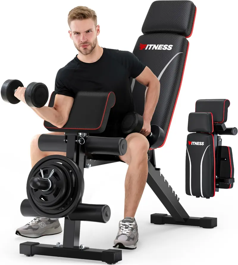 weight bench for leg exercises - TikTok Shop