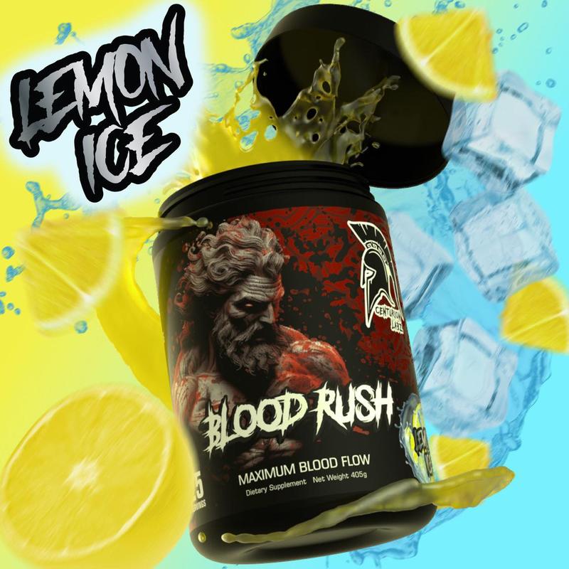 Blood Rush PUMP Supplement – Centurion Labz Non-Stim Pre Workout – 25 ...