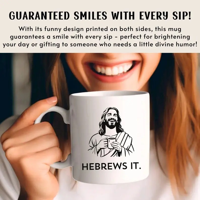 Funny Christian Mug Funny Christian Gift For Men Women Funny Jesus Mug ...