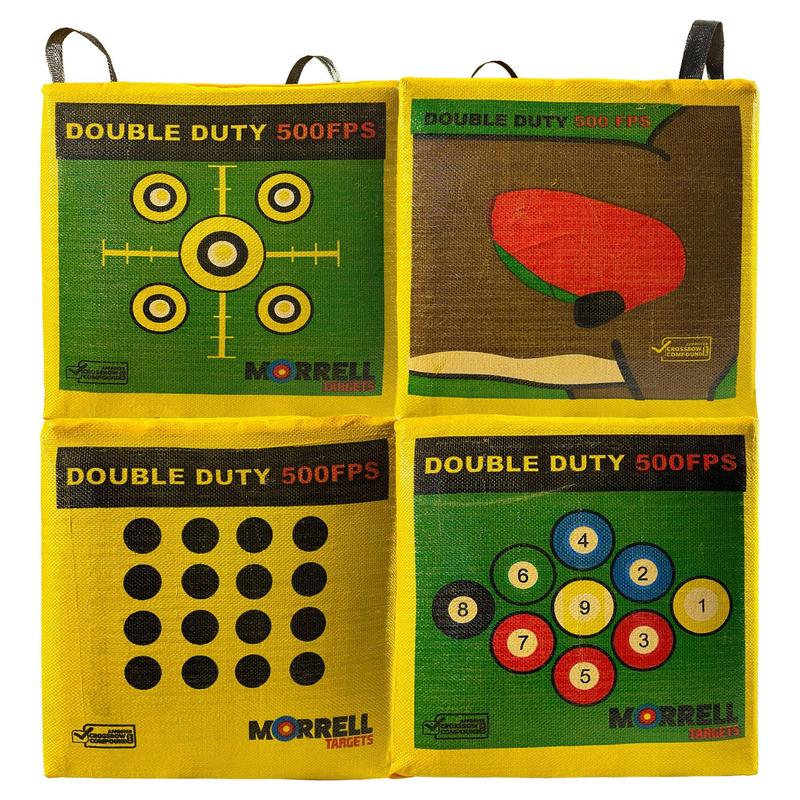 Morrell Targets 4-Sided Archery Target, Field Point Shooting Bag ...
