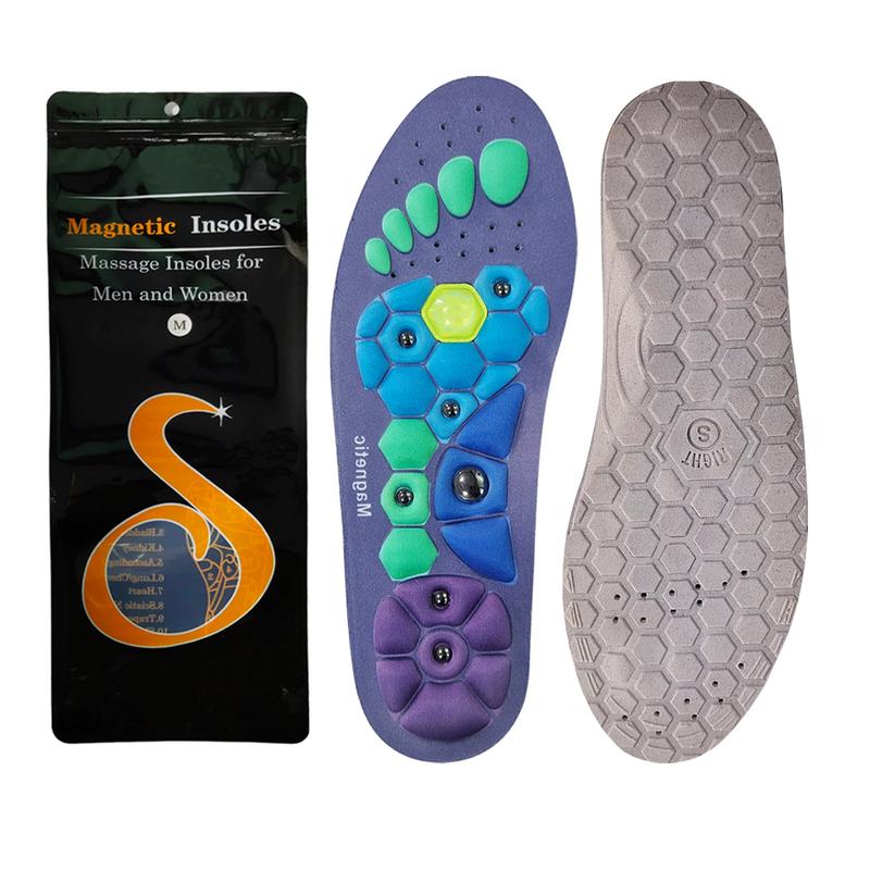 Magnetic Gel Insoles for Men & Women Pain Relief All-Day Comfort for ...