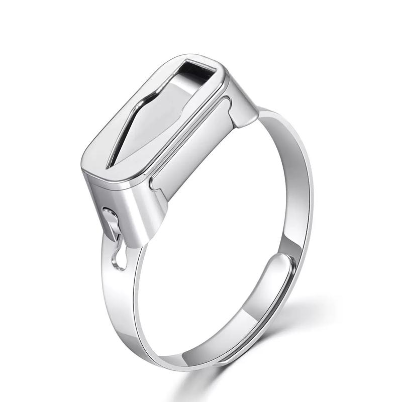 Foldable Fidget Ring,Adjustable, Multi-Functional Minimal Design for ...