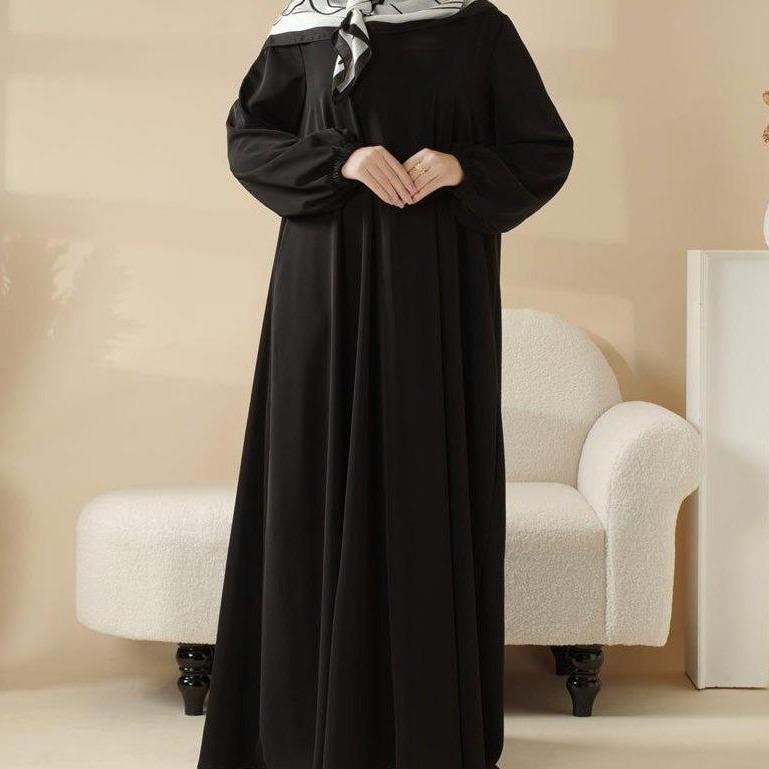 Essential Premium Versatile Pockets Umbrella Cut Abaya (MA113) - Casual ...