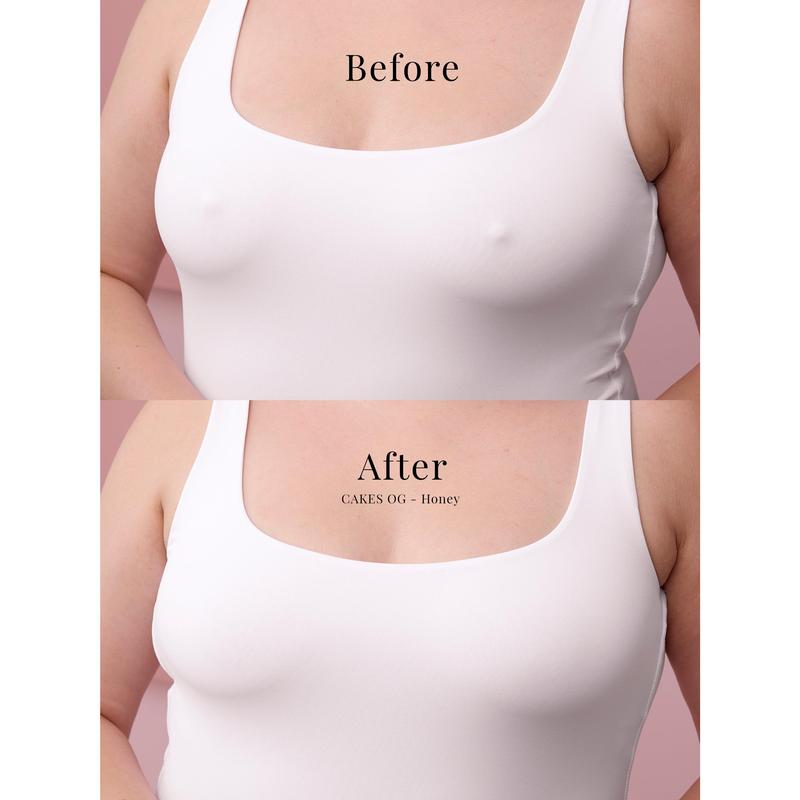 CAKES body Viral - Not sticky - Nip Cover - Gentle Silicone for ...