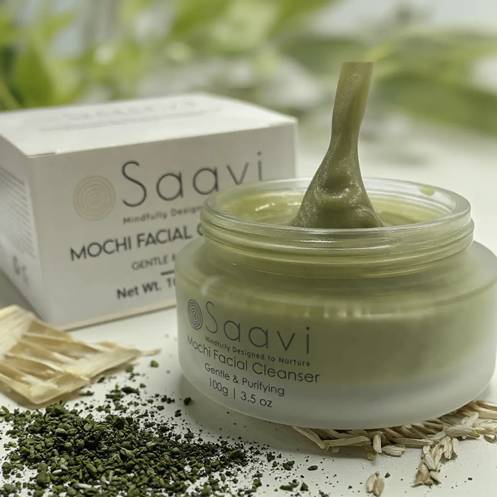 Saavi Mochi Facial Cleanser - Gentle & Purifying - Mindfully Designed ...