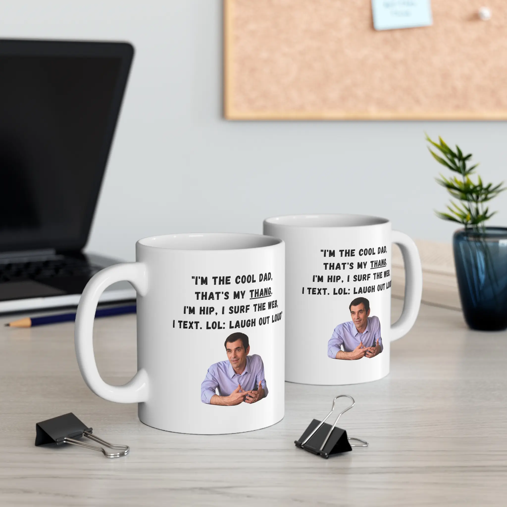 Funny "I'm The Cool Dad" Coffee Mug, Gift For Fan, Funny Mug - TikTok Shop