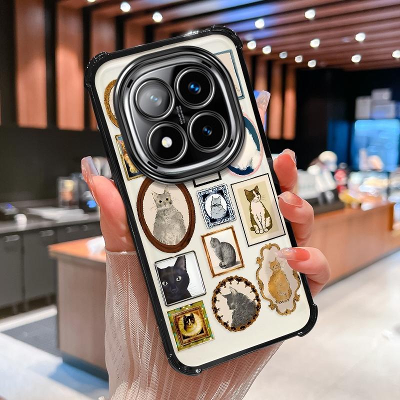 Anti-Slip Grip TPU Soft Case Clear Back 4-Corner Shockproof ...