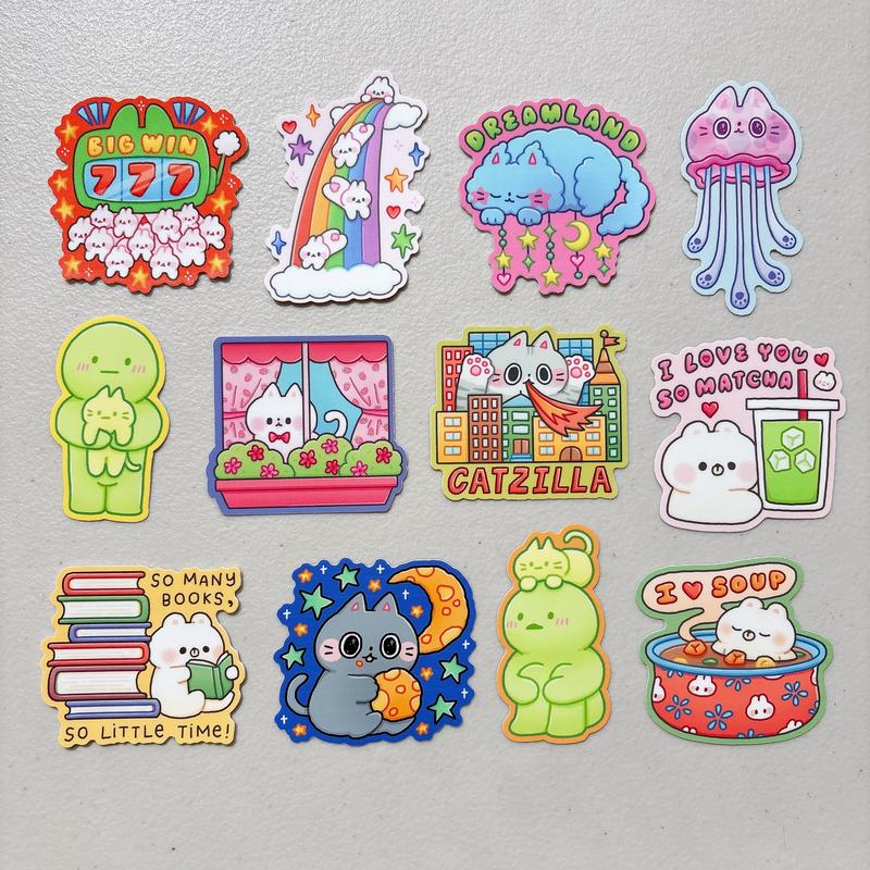 OVERSTOCK Stickers Waterproof Vinyl Diecut Sticker Grab Bag (5 - TikTok ...