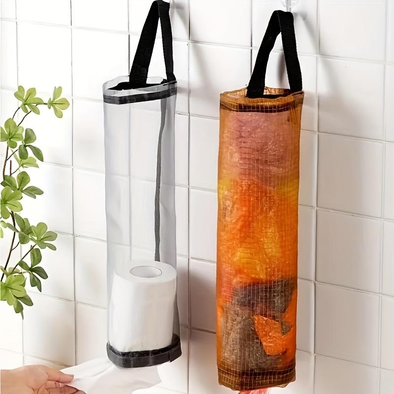 1pc Garbage Bag Storage Bag Kitchen Plastic Bag Organizer Hanging ...