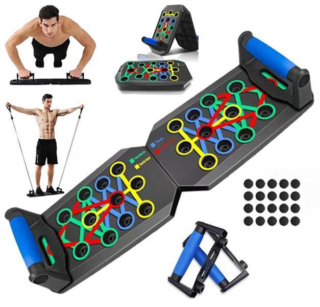 5-in-1 Push-up Board, 1 Set Home Push-up Training Board, Chest Muscle ...