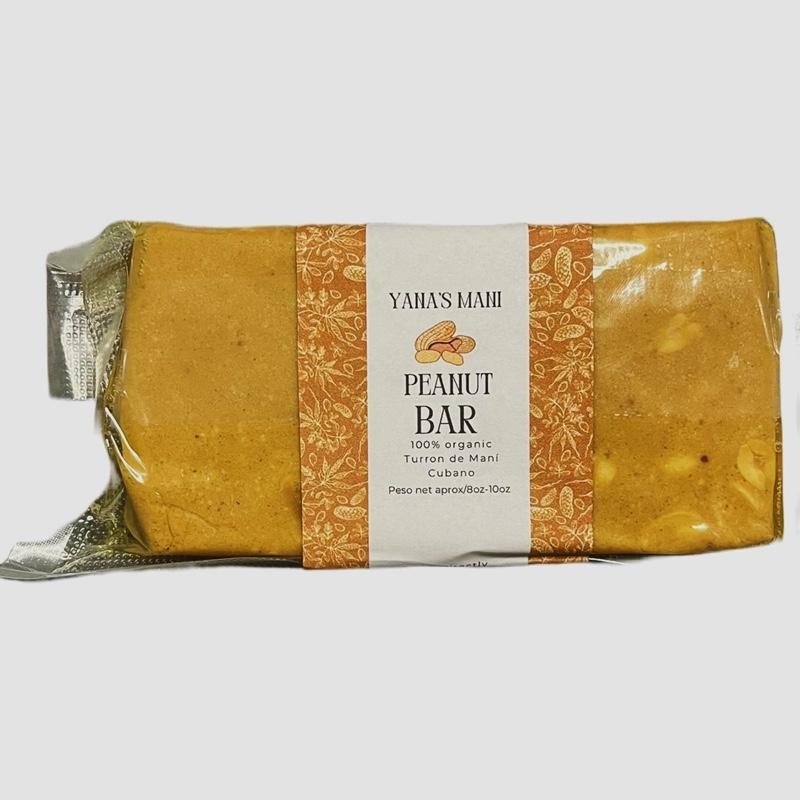 Yana’s Mani 1 each Fresh Snack Protein Low Sugar Peanut Bar - 100% ...
