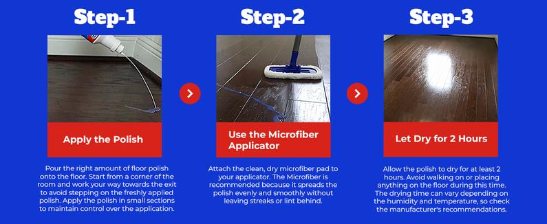 Clean-eez Floor Restorer & Polish w/applicator – Shine & Protect Wood ...