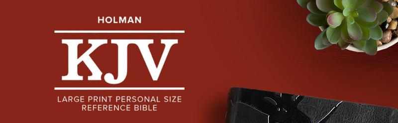 KJV Large Print Bible | Leather Touch Crown of Thorns Edition - TikTok Shop