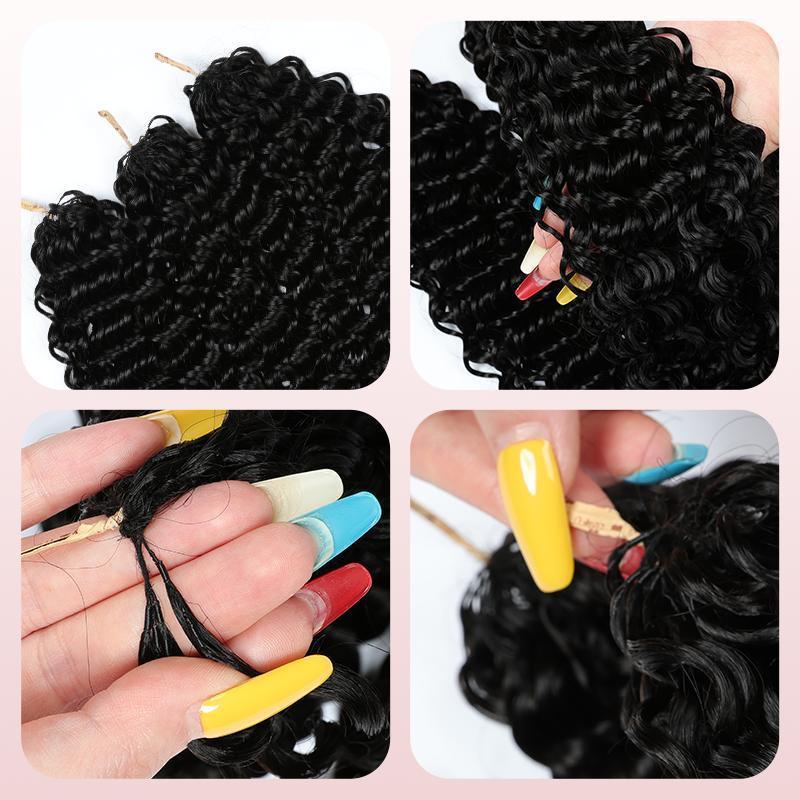 【Christmas Sale】LWIGS Feather Crochet Human Hair Extensions Knotless ...